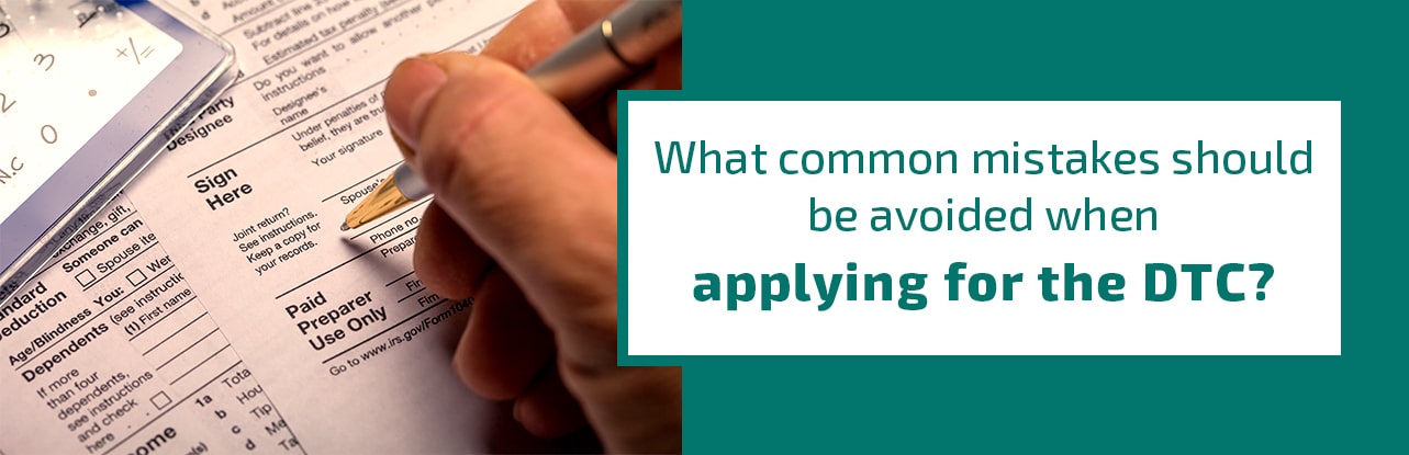 Avoid Common Errors on the Disability Tax Credit Application